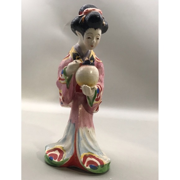 Art | Okada China Made In Japan Beautiful Japanese Woman Ceramic | Poshmark